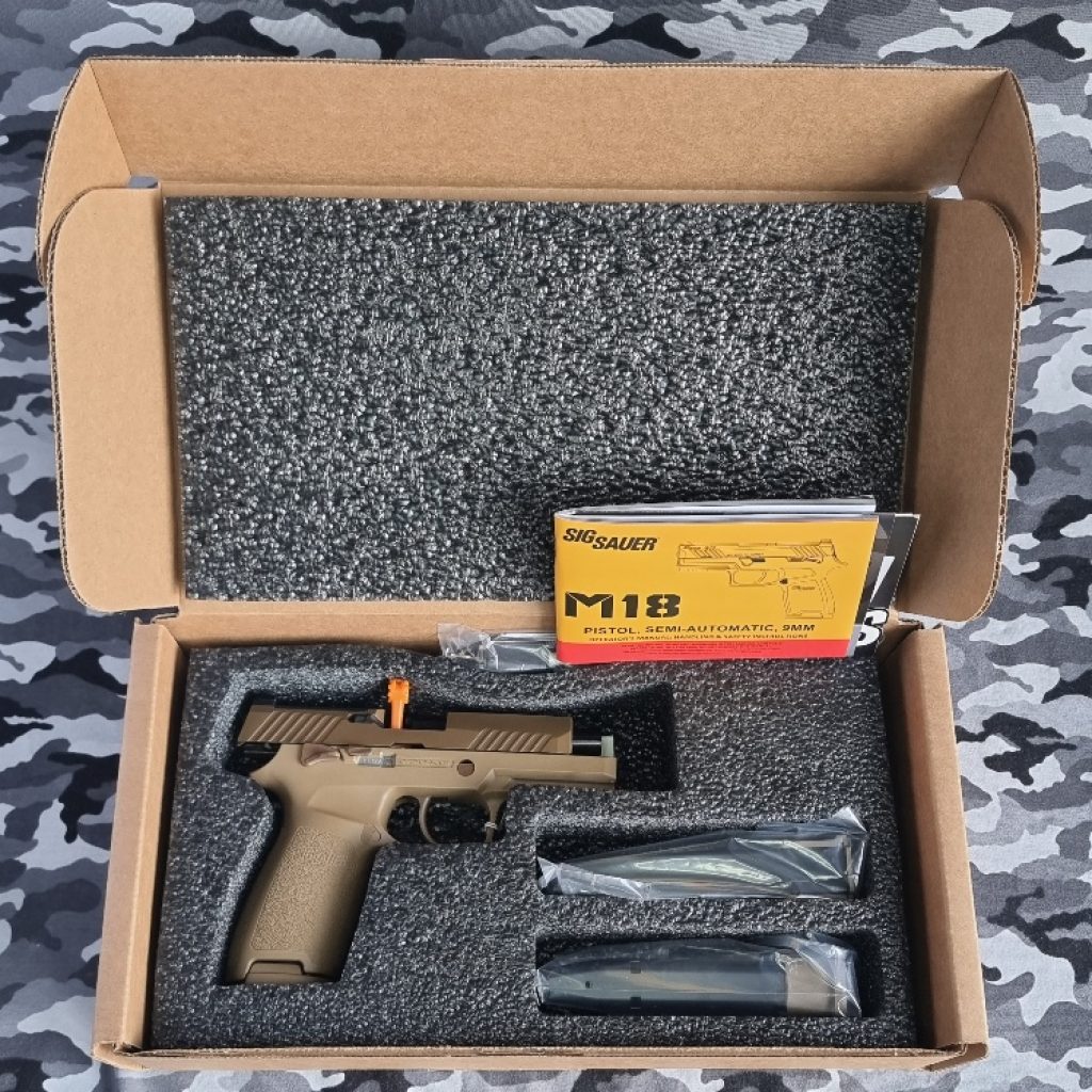 Pistole SIG Mod. M18-COMMEMORATIVE, Kaliber 9mmP - Wyssen Defence AG
